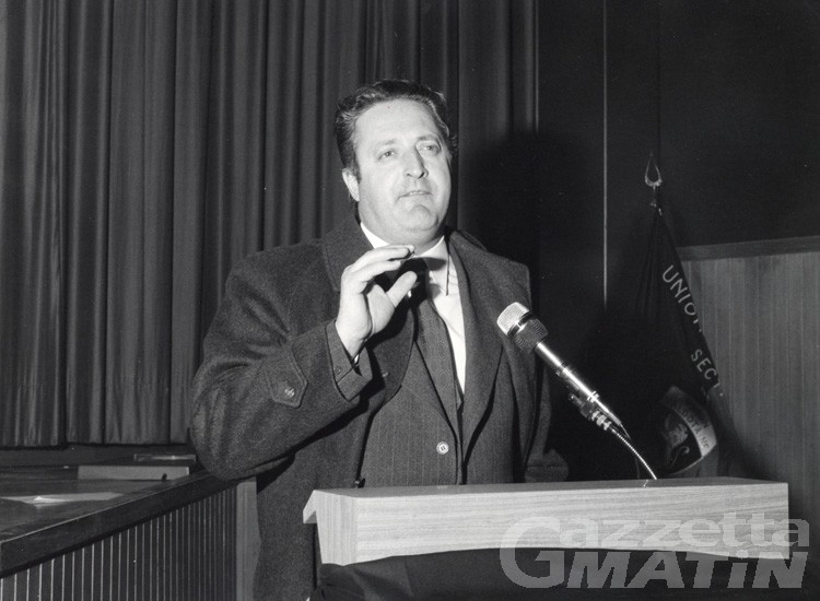 Lutto: è morto Mario Andrione ex presidente della Regione - Aosta News ...