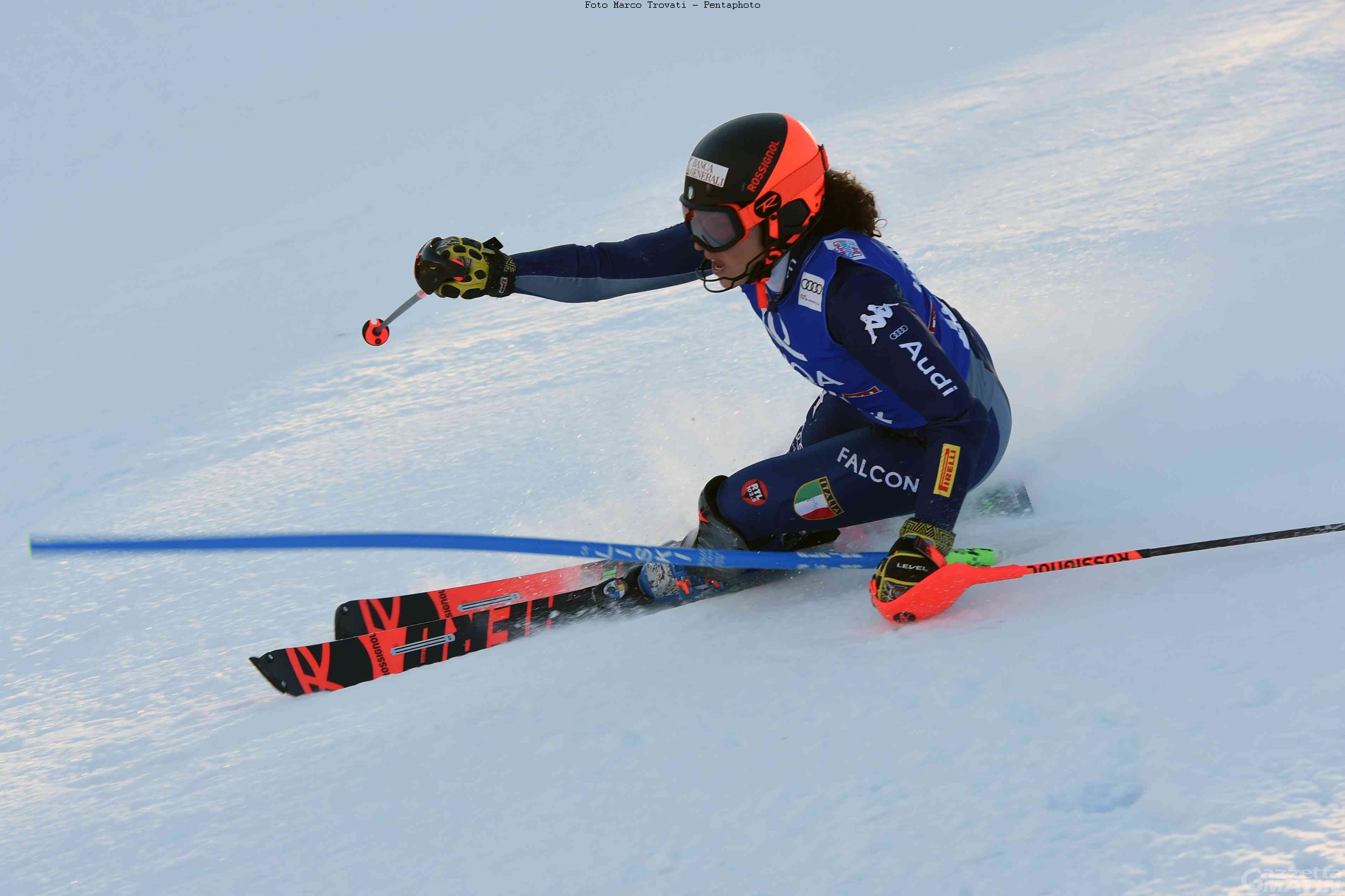 Sci alpino: Federica Brignone qualificata per la seconda manche – Aosta ...