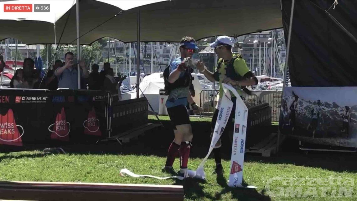 Trail: Collé e Russi trionfano nella Swiss Peaks 360 - Aosta News ...