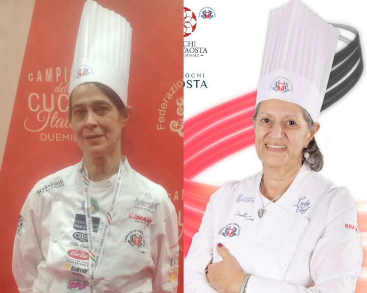 Due cuoche valdostane in finale al Concorso Extra Cuoca
