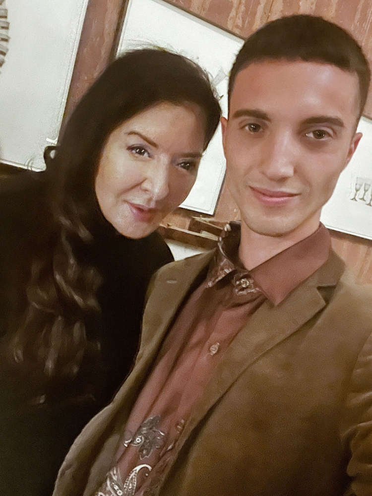 Leonardo Sinopoli alla Royal Academy di Londra per Marina Abramović