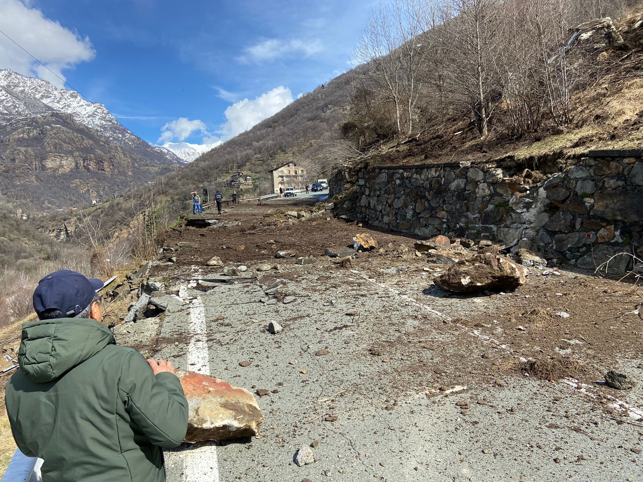 Frana a Pont-Saint-Martin: proseguono gli interventi di bonifica ...
