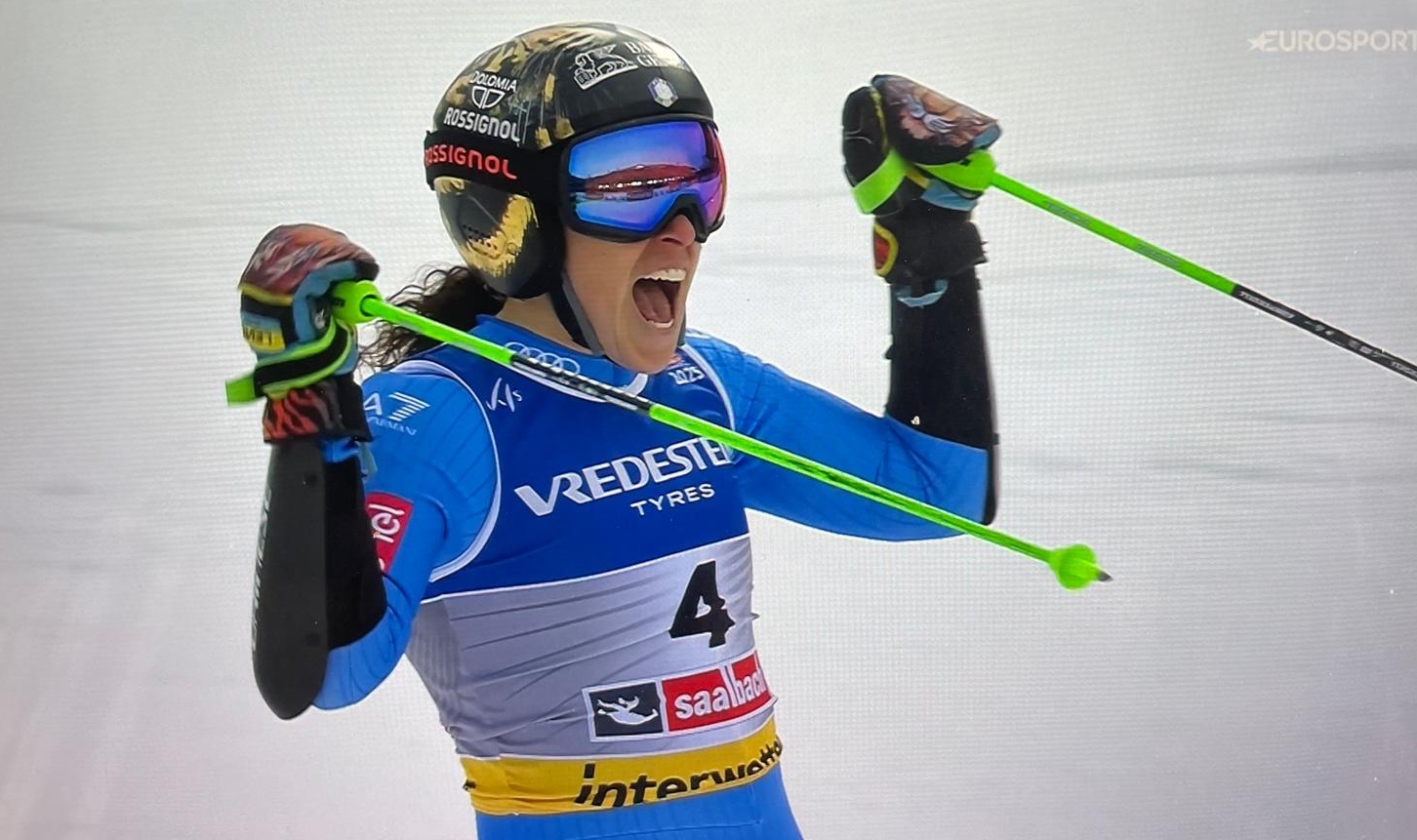 Sci alpino: Federica Brignone da leggenda, l'oro mondiale in gigante a ...