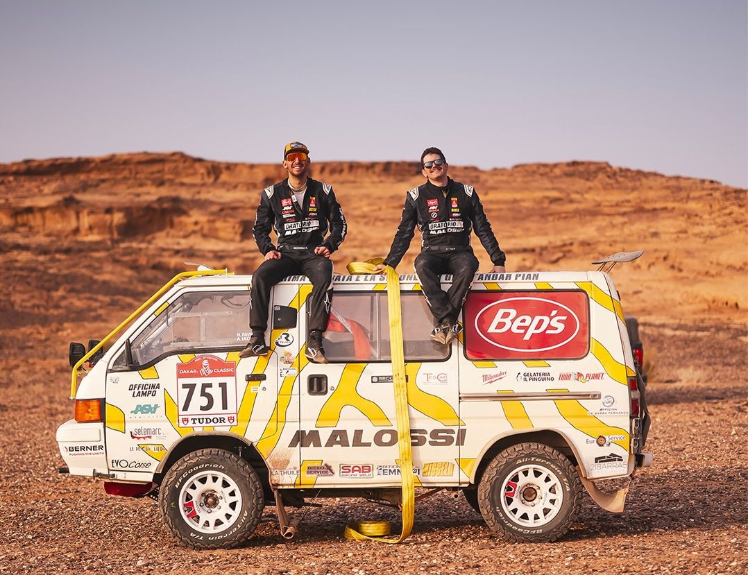 Dakar: altra impresa di Henry Favre e Alessandro Iacovelli, che portano ...